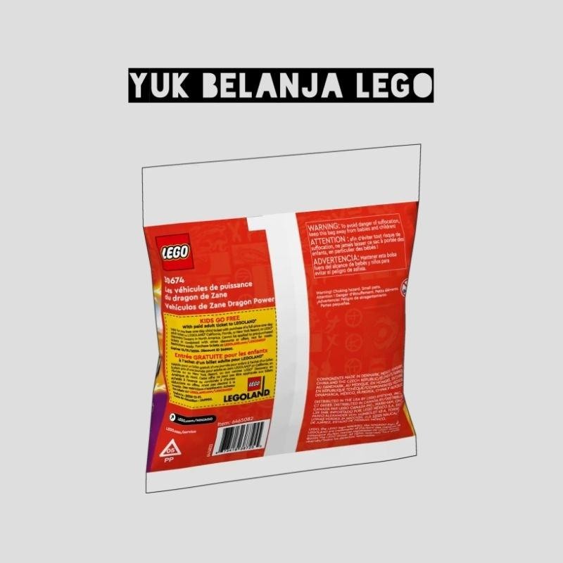 Jual Lego Ninjago 30674 Zane'S Dragon Power Vehicles Polybag | Shopee ...