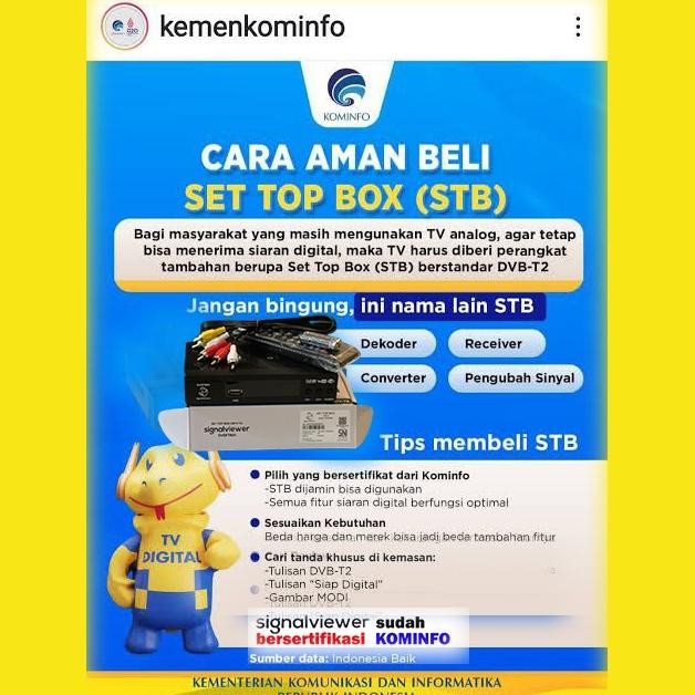 Jual HJK Set Top Box STB TV Digital Signal Viewer Receiver Penerima ...