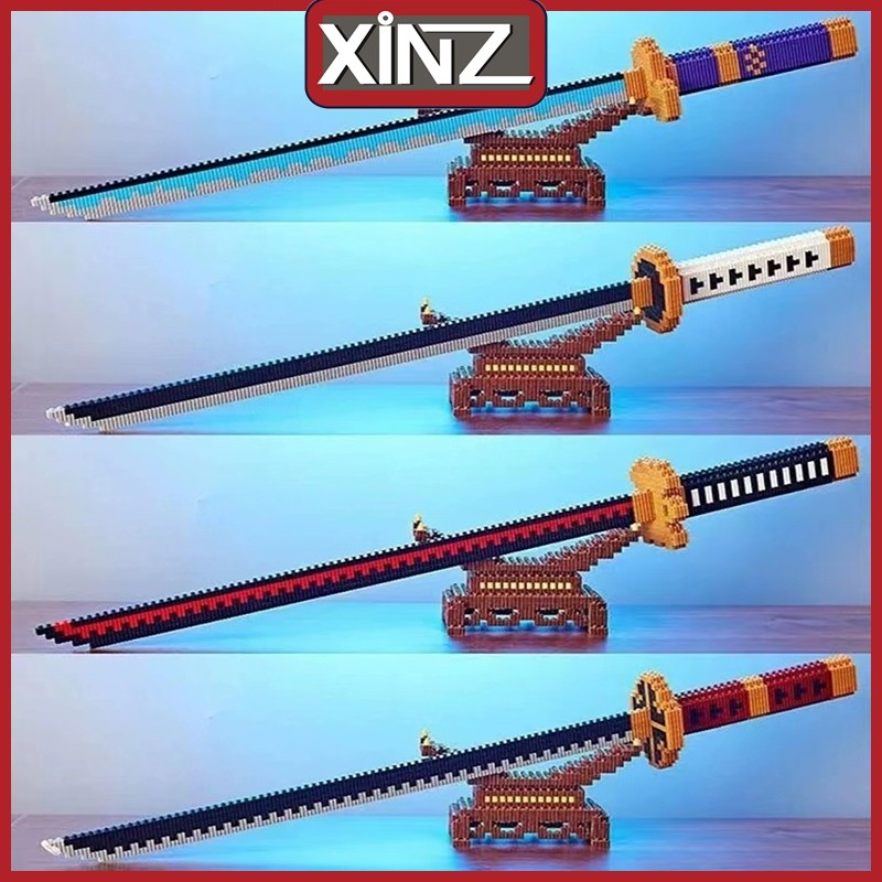 Jual XiNZ Mainan Pedang Block Mini Pedang Kimetsu no Yaiba Demon ...