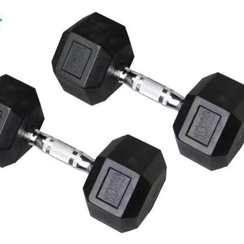 Jual Dumbell Hexagonal 5Kg/7.5Kg/10Kg/12.5Kg/15Kg/17.5Kg/20Kg/22.5Kg/25Kg Hex Dumbell Halter Hex ...