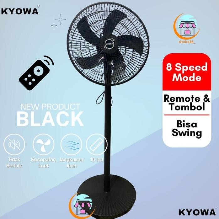 Jual SA | KIPAS ANGIN STANDING KYOWA KW-1608A / KIPAS BERDIRI 2IN1 / 5 ...