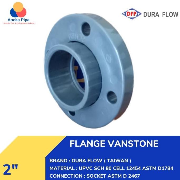 Jual Flange Vanstone Pvc Sch80 Socket Ansi 150 / Duraflow / 2 Inch ...