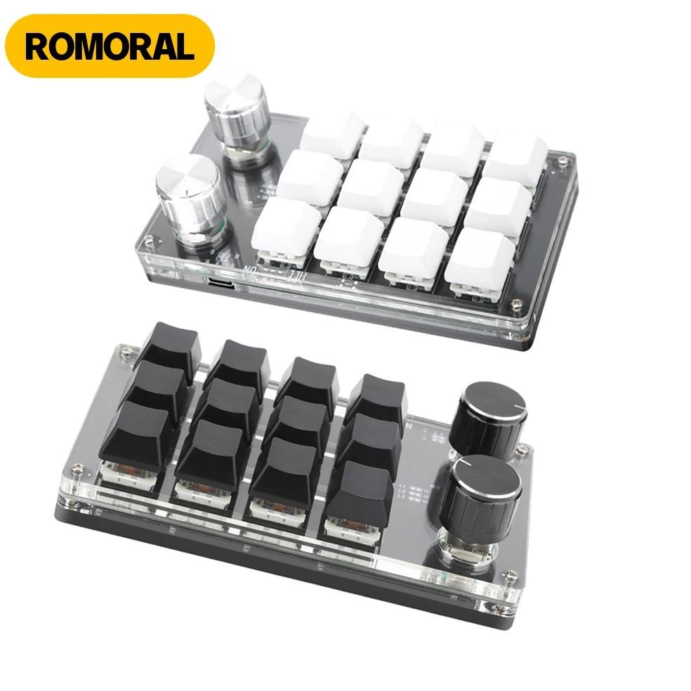 Jual Macropad Macro Mechanical Keyboard Mini Gaming Custom Programming ...