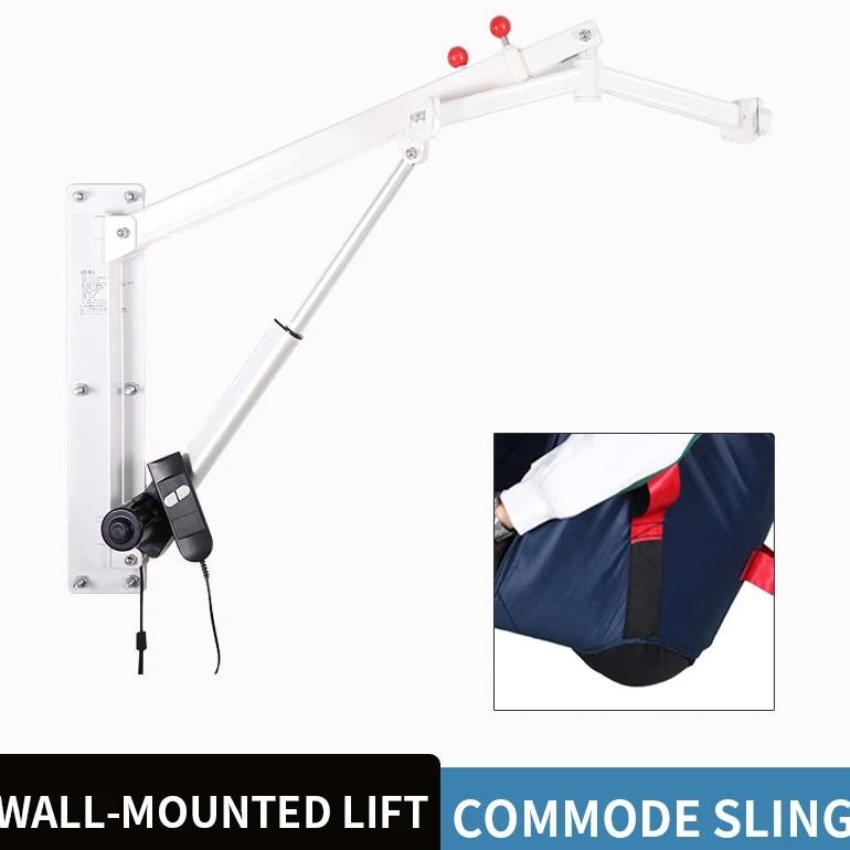 Jual Strong Power Wall Mounted Patient Transfer Lift Lifting Crane ...