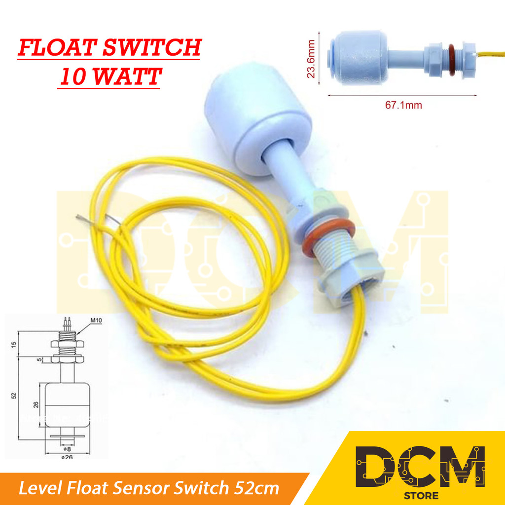 Jual WATER LEVEL FLOAT SENSOR SWITCH SAKLAR PELAMPUNG AIR | Shopee ...
