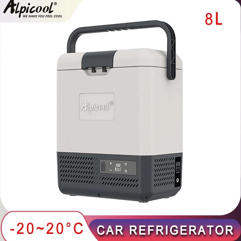 Jual Alpicool 8L Portable Mini Freezer Car Refrigerator Compressor ...