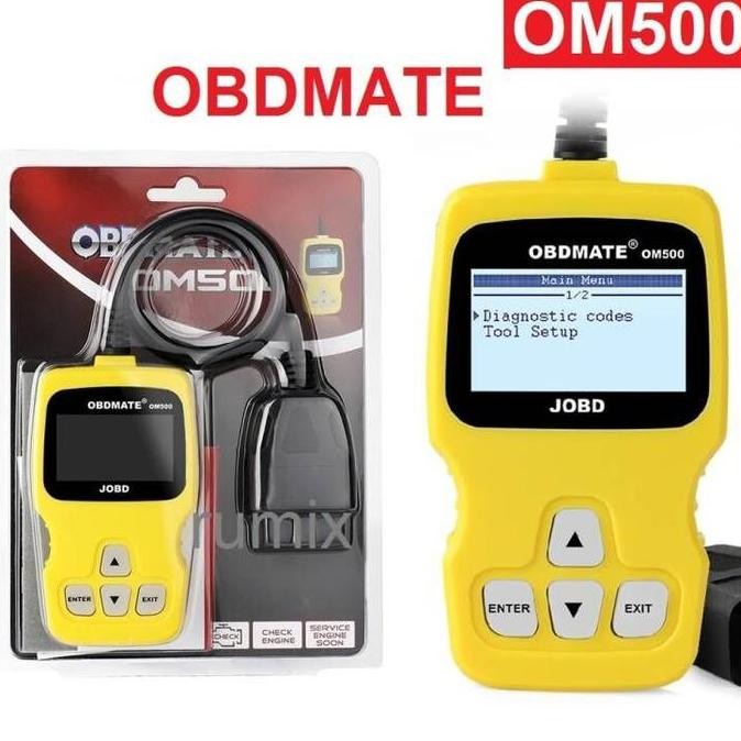 Jual OBDMate Scanner Mobil OM500 OBD2 JOBD OBD Mate Termurah Injeksi Auto | Shopee Indonesia
