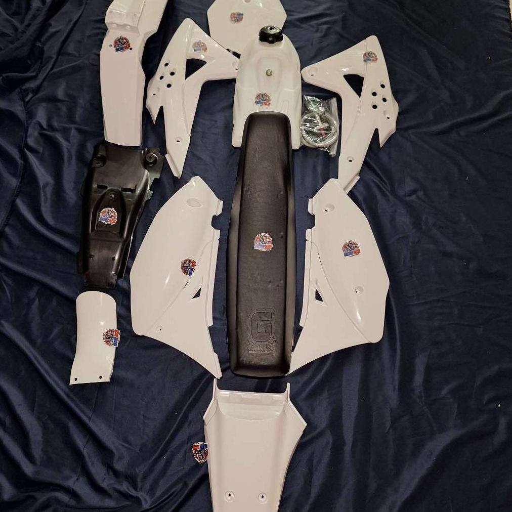Jual BODYSET GORDON FULL BODY SET KLX 150 GORDON PUTIH FULL | Shopee ...