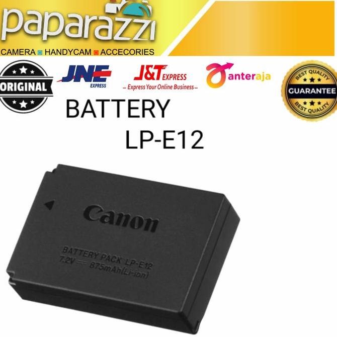 Jual CANON LP-E12 / BATTERY CANON ORIGINAL LP-E12 Kualitas Original | Shopee Indonesia