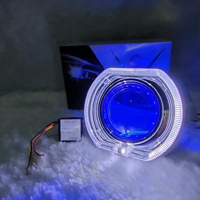 Jual Projector Projie Bi Led 3 Inch 70 watt Plus Shroud Dan Devil eyes ...