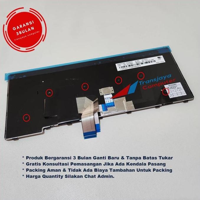 Jual Keyboard Lenovo Thinkpad E440 T440 T440S T440P E431 T450 T460 ...