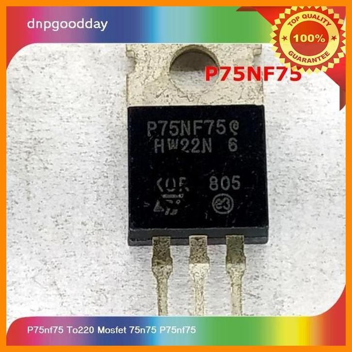 Jual [DNP] P75NF75 TO220 MOSFET 75N75 P75NF75 | Shopee Indonesia