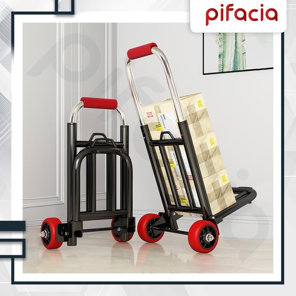 Jual PIFACIA Trolley Tarik Lipat Besi Premium Kapasitas 80kg Kuat ...