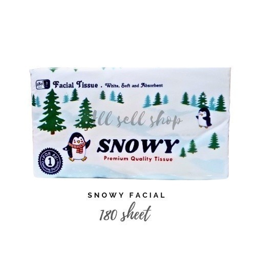 Jual Tissue Snowy Facial 2 Ply 180 Sheet New | Shopee Indonesia