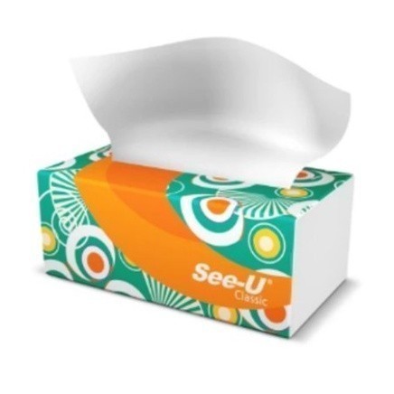 Jual See-U SEEU Facial Tissue 250 Sheet Tisu Wajah Halus See U Classic ...
