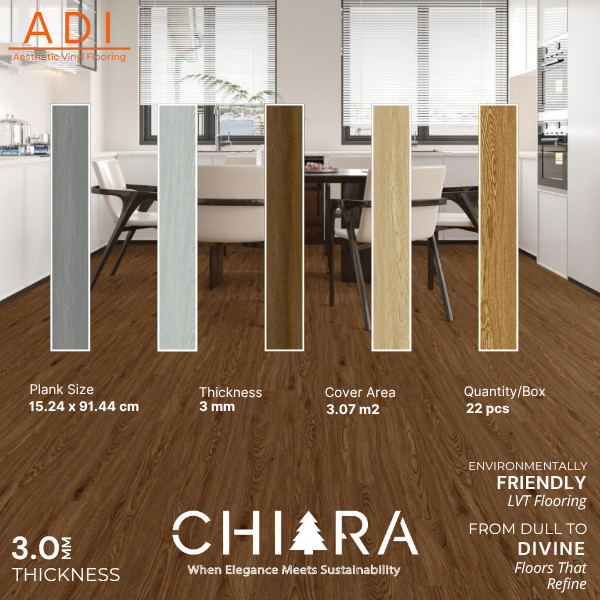 Jual Lantai Vinyl CHIARA 3mm 1 Box Isi 3,07 m2 | Shopee Indonesia
