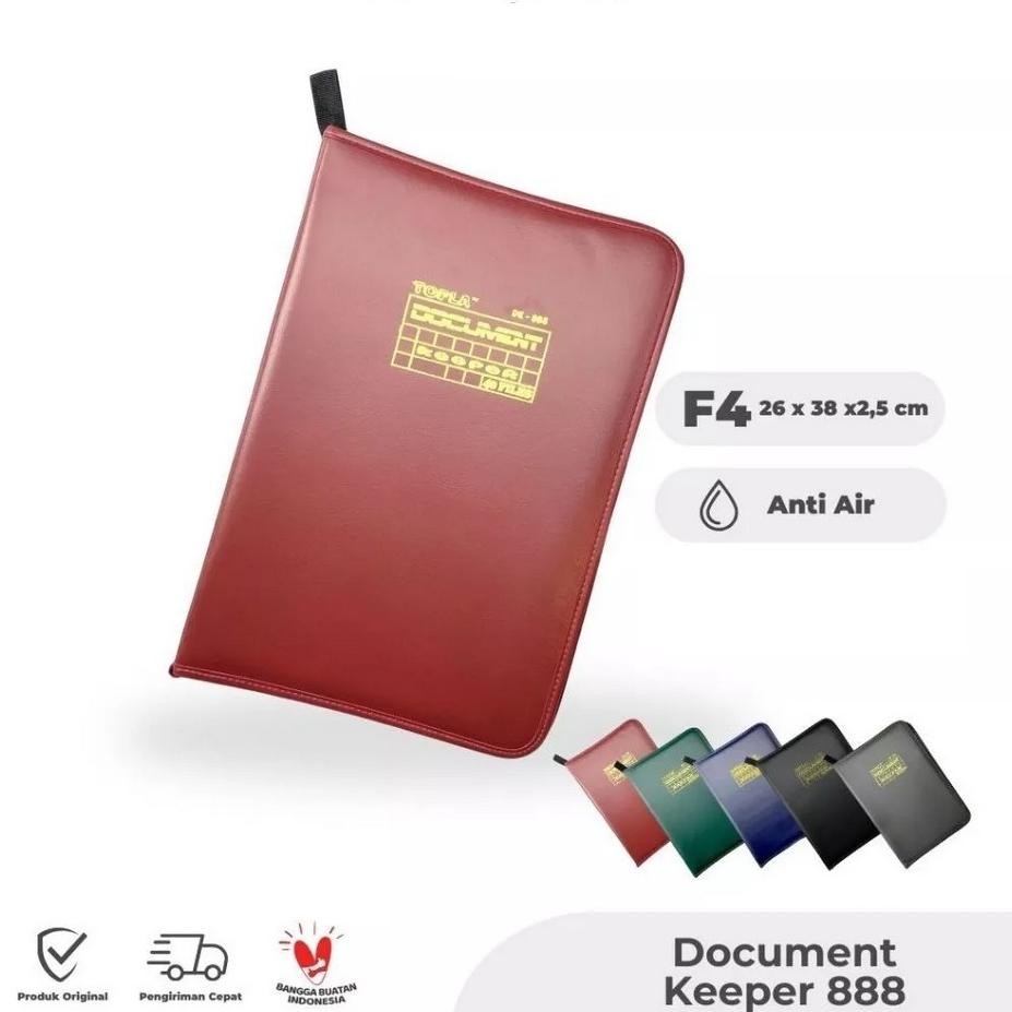 Jual Map Clear Holder Dokumen Keeper TOPLA Isi 40 Lembar/Map Ijazah ...