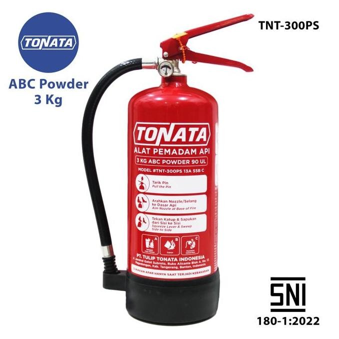 Jual Premium Alat Pemadam Api Tonata SNI / APAR ABC Powder 3 kg | Shopee Indonesia