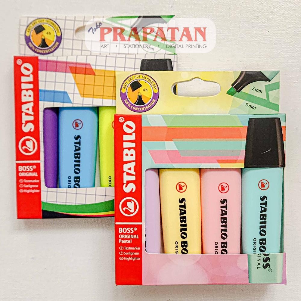 Jual Stabilo Boss Original Highlighter Set 4c | Penanda Warna | Shopee ...