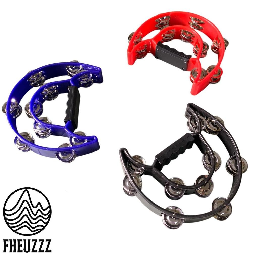 Jual Alat Musik Tamborin Kecrek Kecrekan Tambourine Double Ring ...