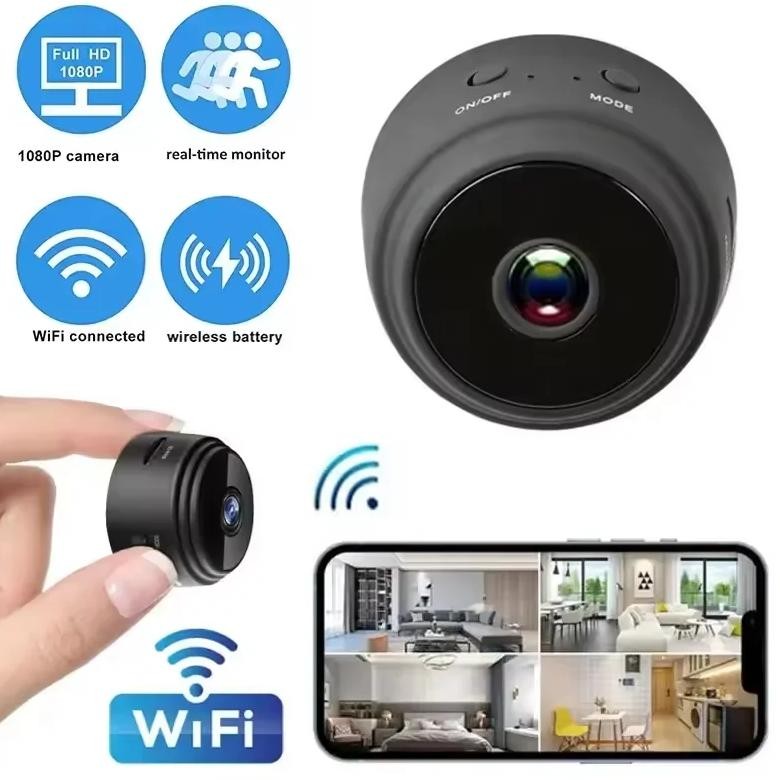 Jual A9 Mini Camera 1080P Wifi Original Monitoring Security Protection ...