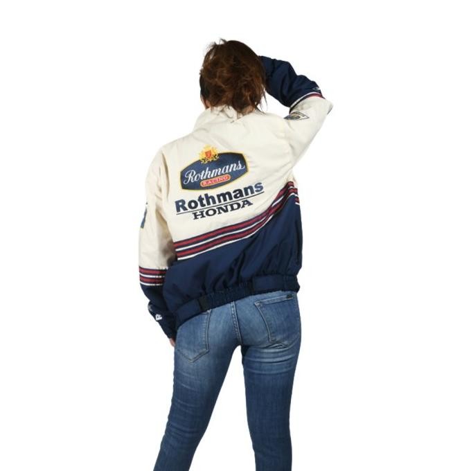 Jual [Ev] - Jaket Motor Pria Honda Rothmans Team Jacket Vintage MURAH ...