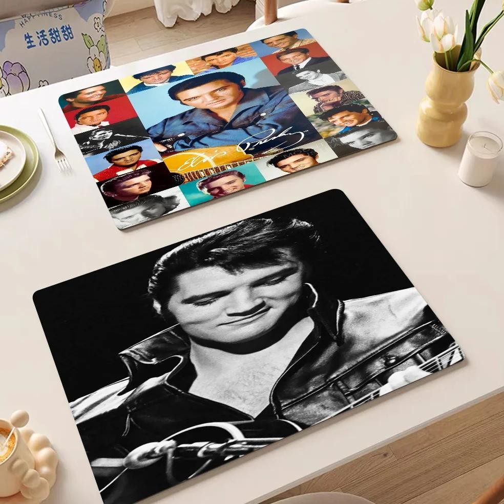 Jual Elvis Coffee Cup Ironing Mat Modern Art Texture Drying Mat Kitchen ...