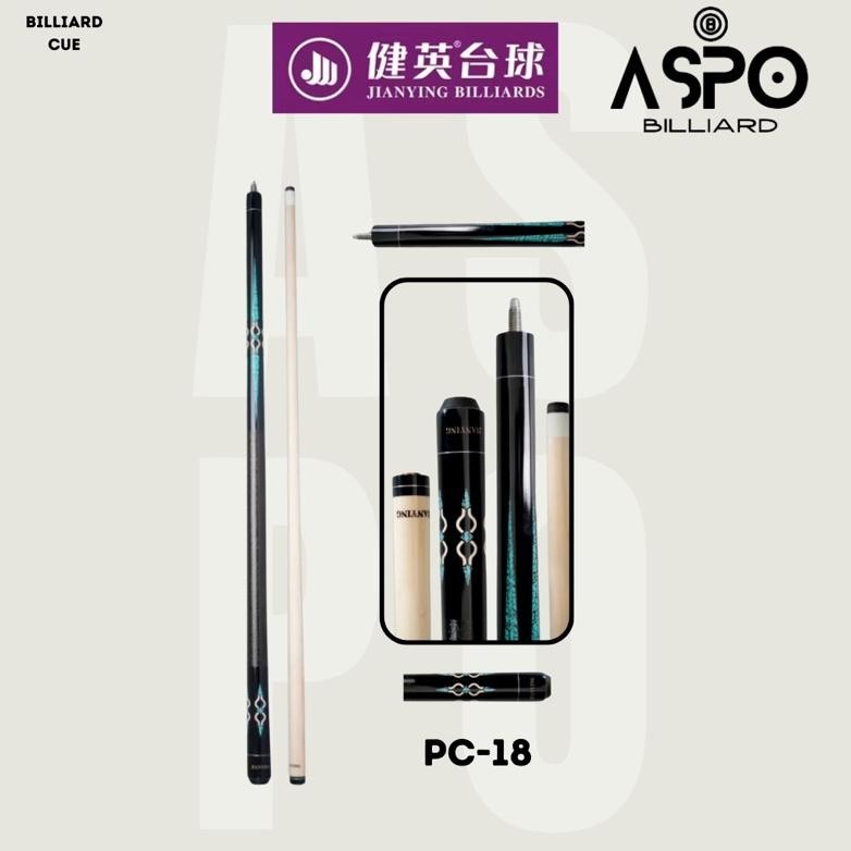 Jual Stick Billiard Kayu Jianying Play Cue Maple Wood Stik Play ...