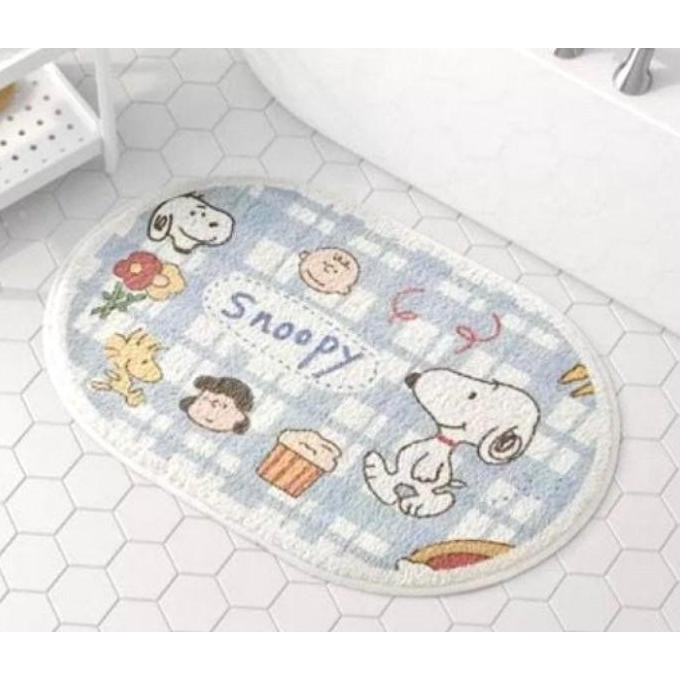 Jual (Allthebest) Blou Keset Kaki Lembut Kamar Mandi Kamar Tidur Snoopy ...