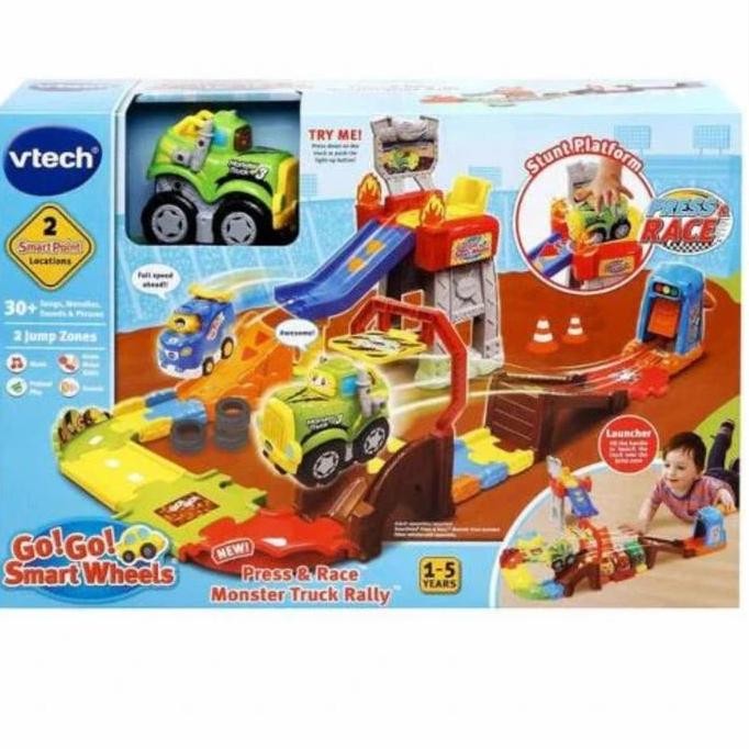Jual VTech Go Go Smart Wheels Press and Race Monster Truck Rally ...