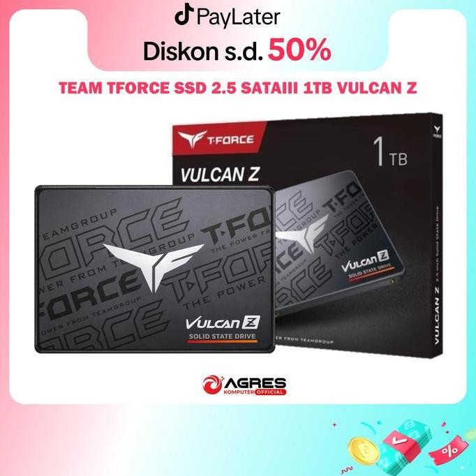Jual TEAM TFORCE SSD 2.5 SATAIII 1TB VULCAN Z - SSD SATA - SSD TEAM ...