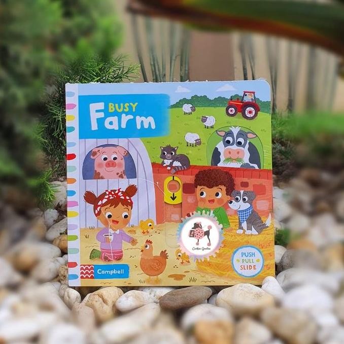 Jual Busy Farm Push Pull Slide Activity Book | Shopee Indonesia