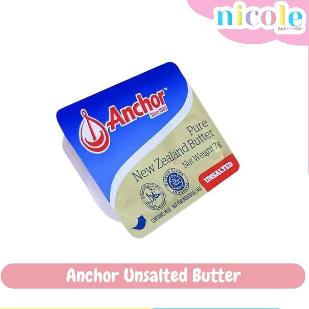 Jual Anchor Unsalted Butter Mini Portion 10 Cup Per Pack / Keju Mpasi ...