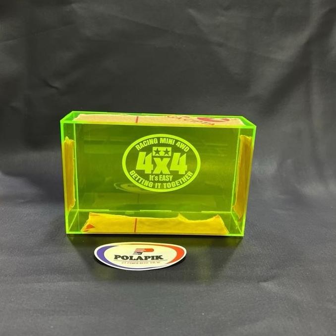 Jual Box dimension checker Tamiya mini 4WD Box acrrylic akrilik ...