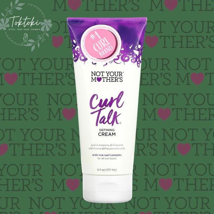 Jual TERBARU - NOT YOUR MOTHER'S Curl Talk Defining Cream - 177ml ...