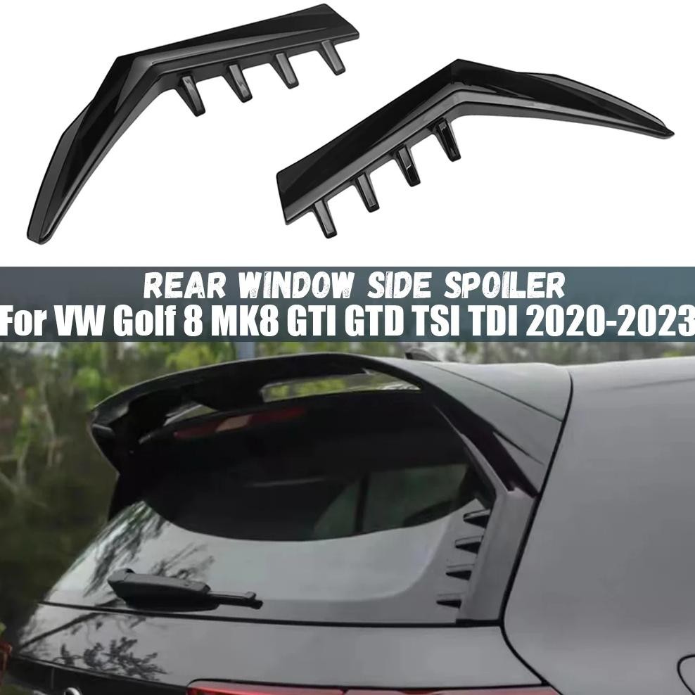 Jual Rear Window Side Spoiler For Volkswagen Vw Golf 8 Mk8 Gti Gtd Tsi ...