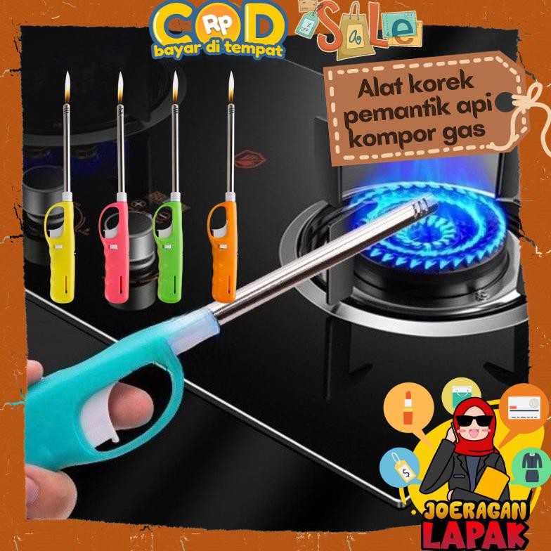 Jual Alat Pemantik Korek Api Serbaguna Tembak Pistol Gas Lighter Dapur ...