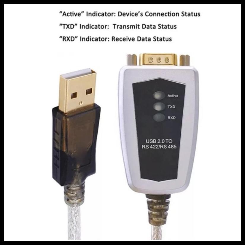 Jual DTECH USB TO RS422 RS485 SERIAL PORT CONVERTER DB9 MALE - DTECH DT-5019 | Shopee Indonesia