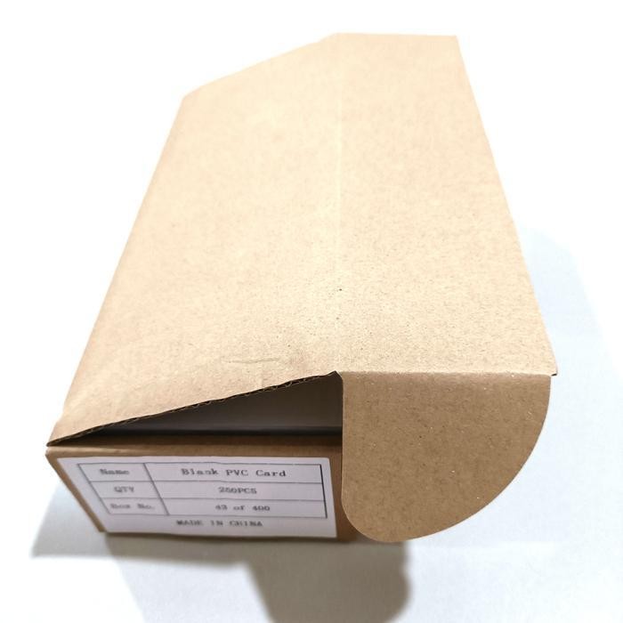 Jual Kartu Pvc Polos / Id Card Pvc / Blank Card Pvc Isi 250 Pcs ( 1 Box ...