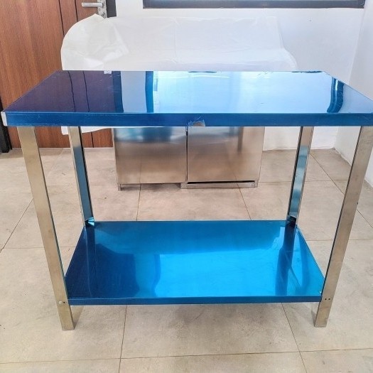 Jual KITCHEN WORK TABLE MEJA STAINLESS SERBAGUNA 2 SAP MRDAPUR WT 2 ...