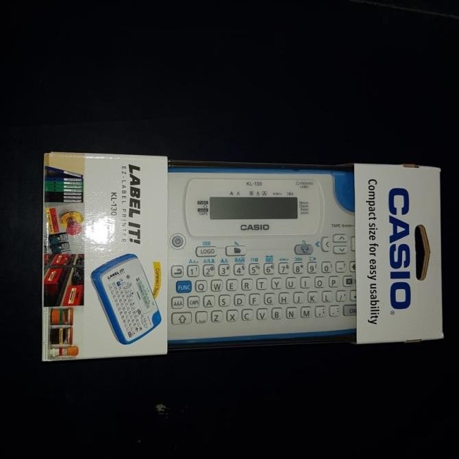 Jual Original Casio Kl 130 Mesin Label Printer | Shopee Indonesia