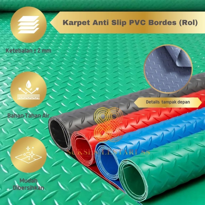 Jual Karpet Anti Slip Pvc Bordes Karpet Alas Lantai Multiguna Rol ...