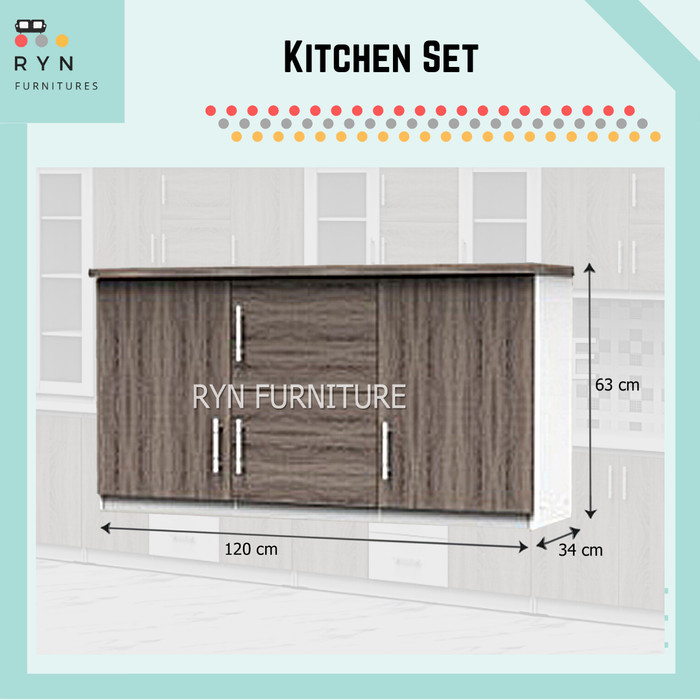 Jual KITCHEN SET ATAS TOPPAN KSA 04-58.3P | Shopee Indonesia