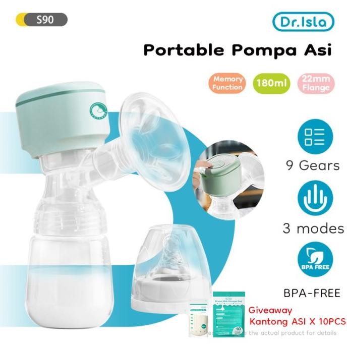 Jual Dr.Isla Elektrik Pompa Asi Tanpa Kabel Otomatis Asi Bayi Baru ...