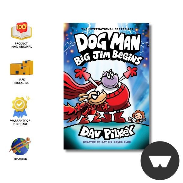 Jual Scholastic - Dog Man #13: Big Jim Begins | Shopee Indonesia