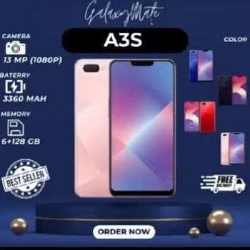 Jual SMARTPHONE A3S RAM 6/128 GB FULLSET GARANSI | Shopee Indonesia
