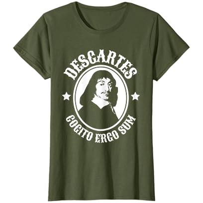 Jual Kaos Rene Descartes Cogito Ergo Sum Quote |lyacjPyB| | Shopee ...