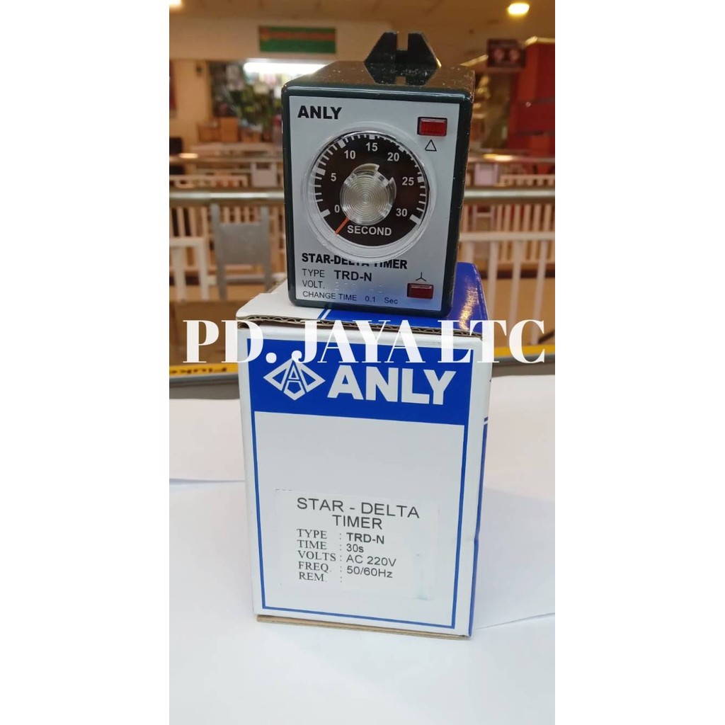 Jual Anly Star Delta Timer 30S 220V/380V Trd-N | Shopee Indonesia