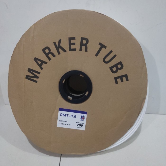 Jual Kss Marker Tube Putih 3Mm Marker Tube Label | Shopee Indonesia