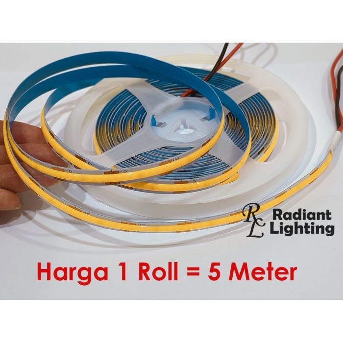 Jual Lampu Dotless Cob Led Strip Light 12 Volt 1 Roll=5 Meter Harga ...